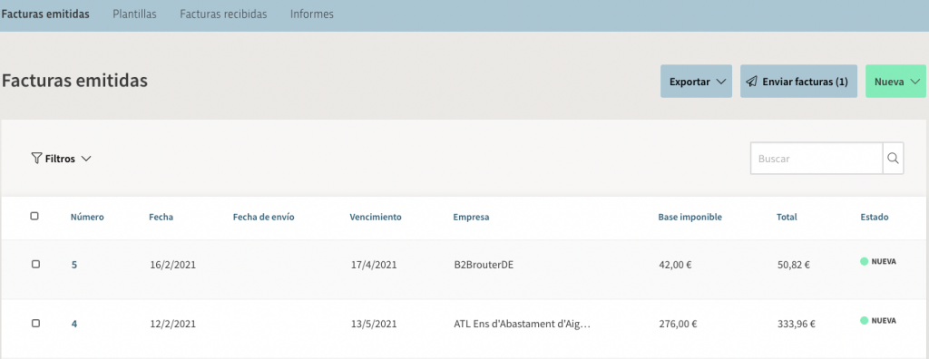 Cómo hacer facturas electrónicas online | B2Brouter