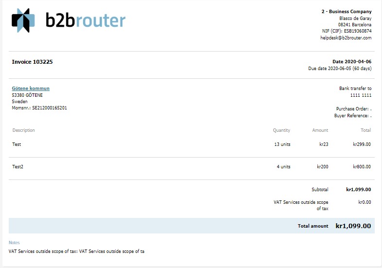 Do you know that VAT and other data are necessary to send invoices for ...